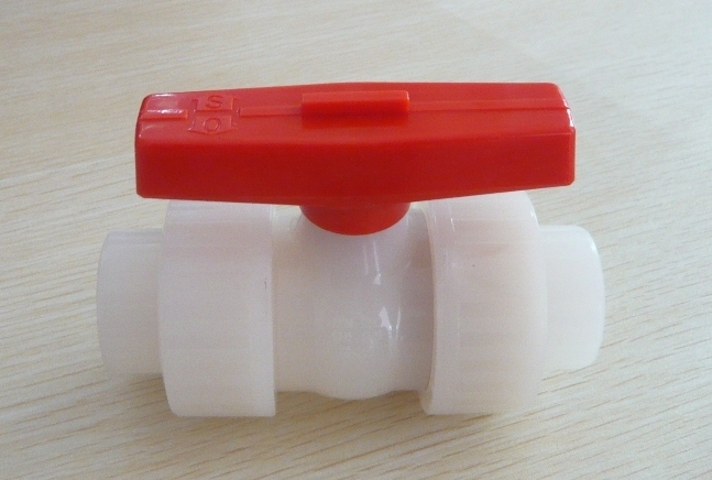 Q41F-10S塑料法兰球阀（PVC、UPVC、CPVC、PVDF）-塑料球阀-中石化阀门网